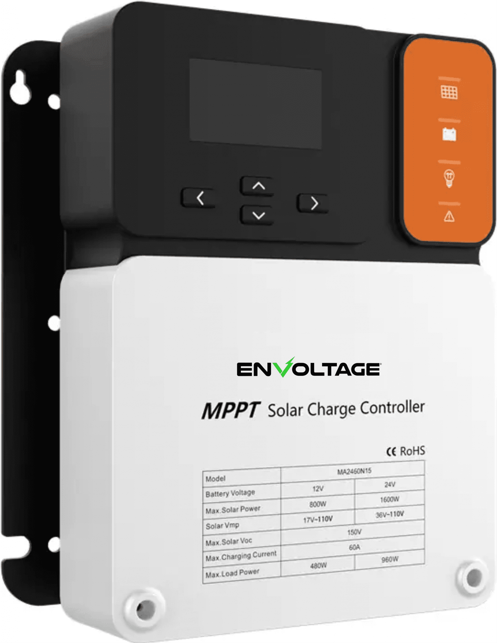 EV-MA Series MPPT Solar Charge Controller - Envoltage