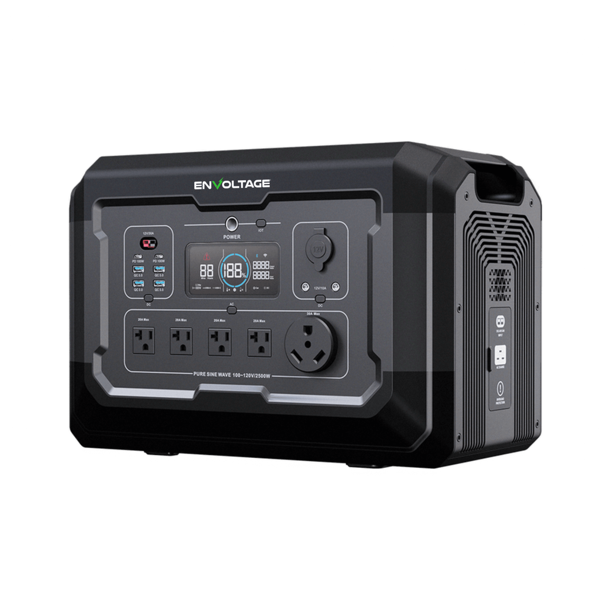 MEGA 2 2500W Portable Power Station - Envoltage